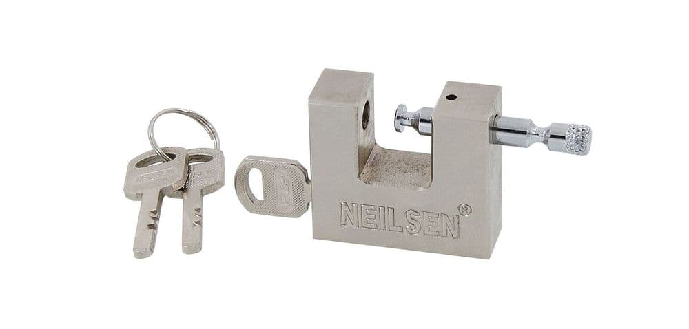 50mm Steel Shutter Heavy Duty Lock Container Shutter Padlock 3 Keys