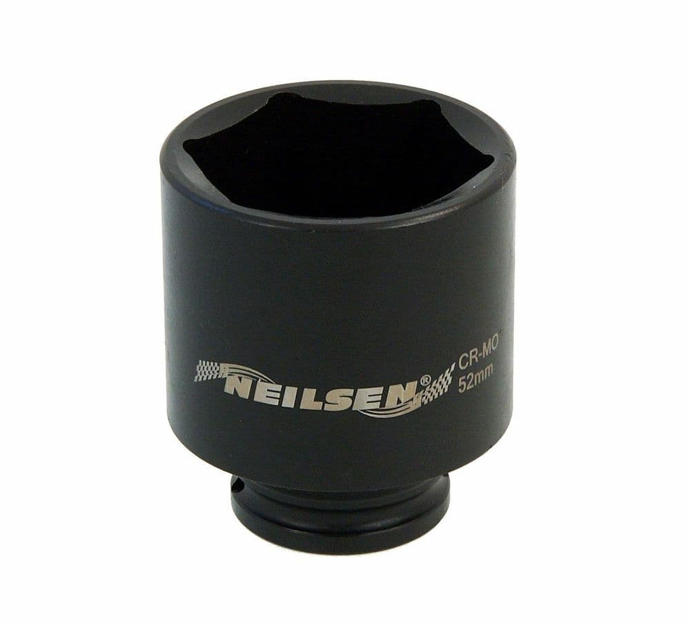 52mm Impact Socket 1/2" Drive 6 Point Hex Hub Nuts Land Rover & Range Rover