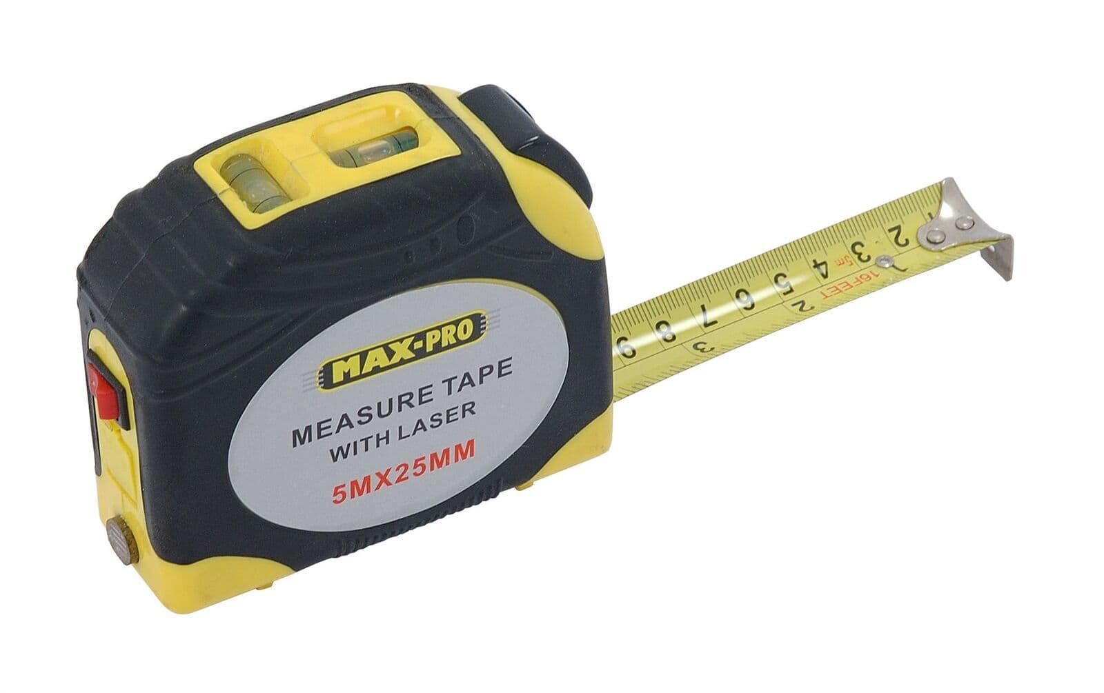 5M Retractable Metal Tape Measure Metric Imperial Measuring