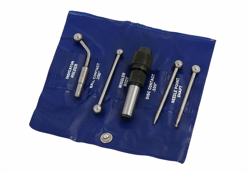 5Pc Wiggler & Centre Finder Set Meausuring Indicator