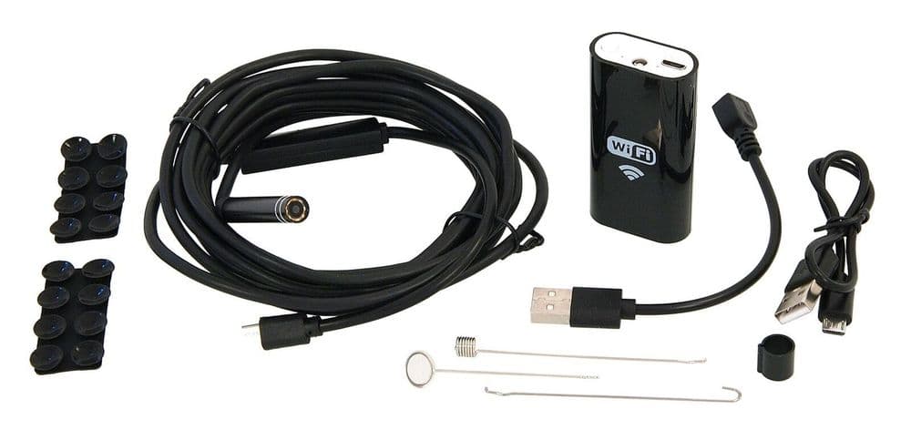 6 Led Wifi Endoscope Camera Wireless Borescope Inspection For Iphone ...