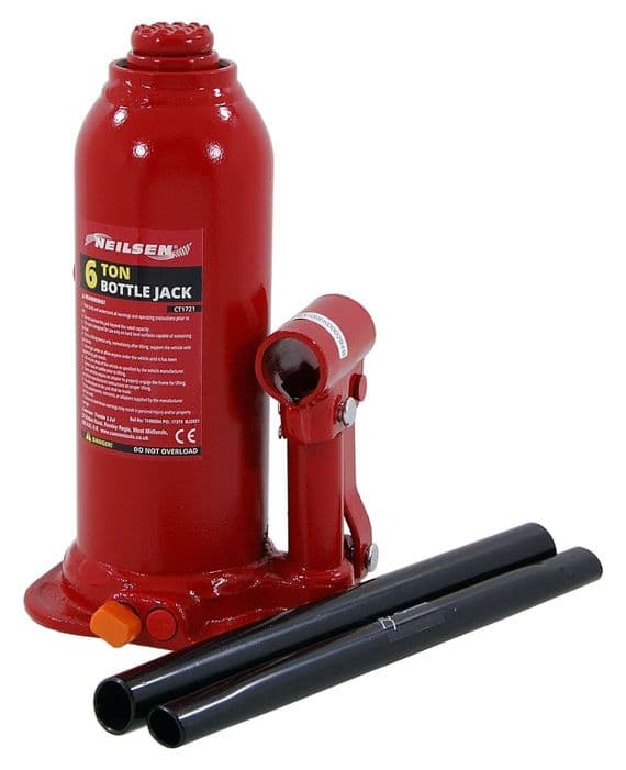 6 Ton Heavy Duty Hydraulic Bottle Jack