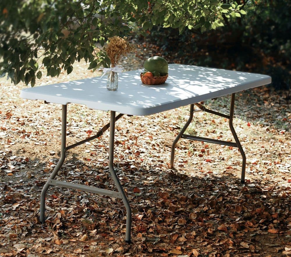6Ft Folding Heavy Duty Table Trestle For Camping Party Picnic Bbq Stall ...