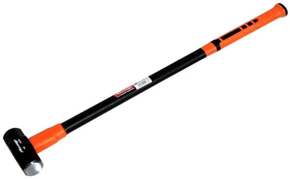 6Lb Sledge Lump Hammer Double Face Fibreglass Handle