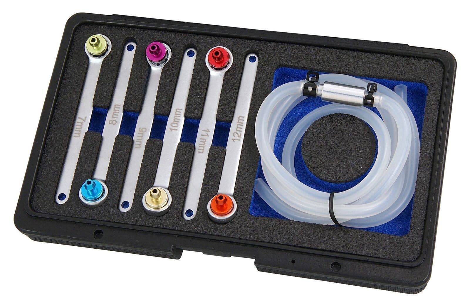 6Pc 12 Point Brake Clutch Bleeder Bleeding Wrench Set 8mm 10mm 11mm & 12mm