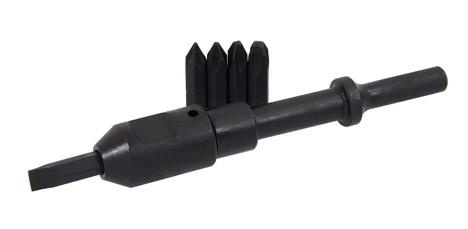 6Pc Impact Driver Bit Set For Use With Air Hammer Guns 5/16" Hex