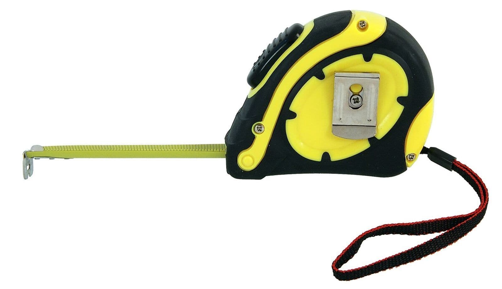 7 5M 25Ft Pocket Retractable Tape Measure Metal With Rubber Grip Lock ...