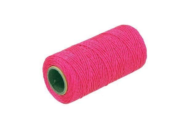 70M Masonry Builders Brick String Line Multi Purpose - Pink