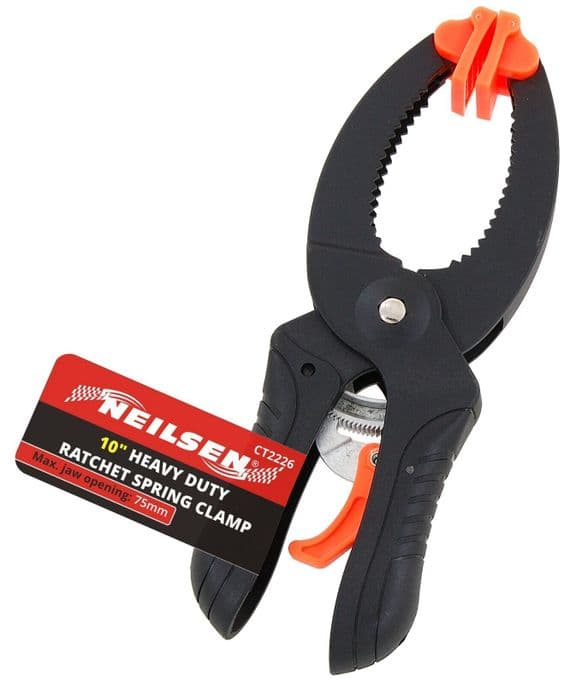 75mm Plastic Spring Ratchet Clamp Vice Jaw