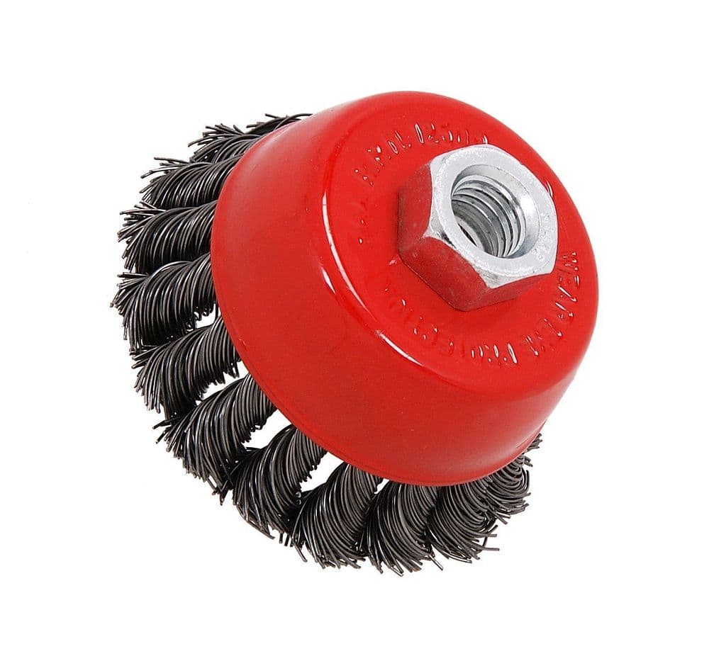 75mm Twist Knot Wire Wheel Cup Brush