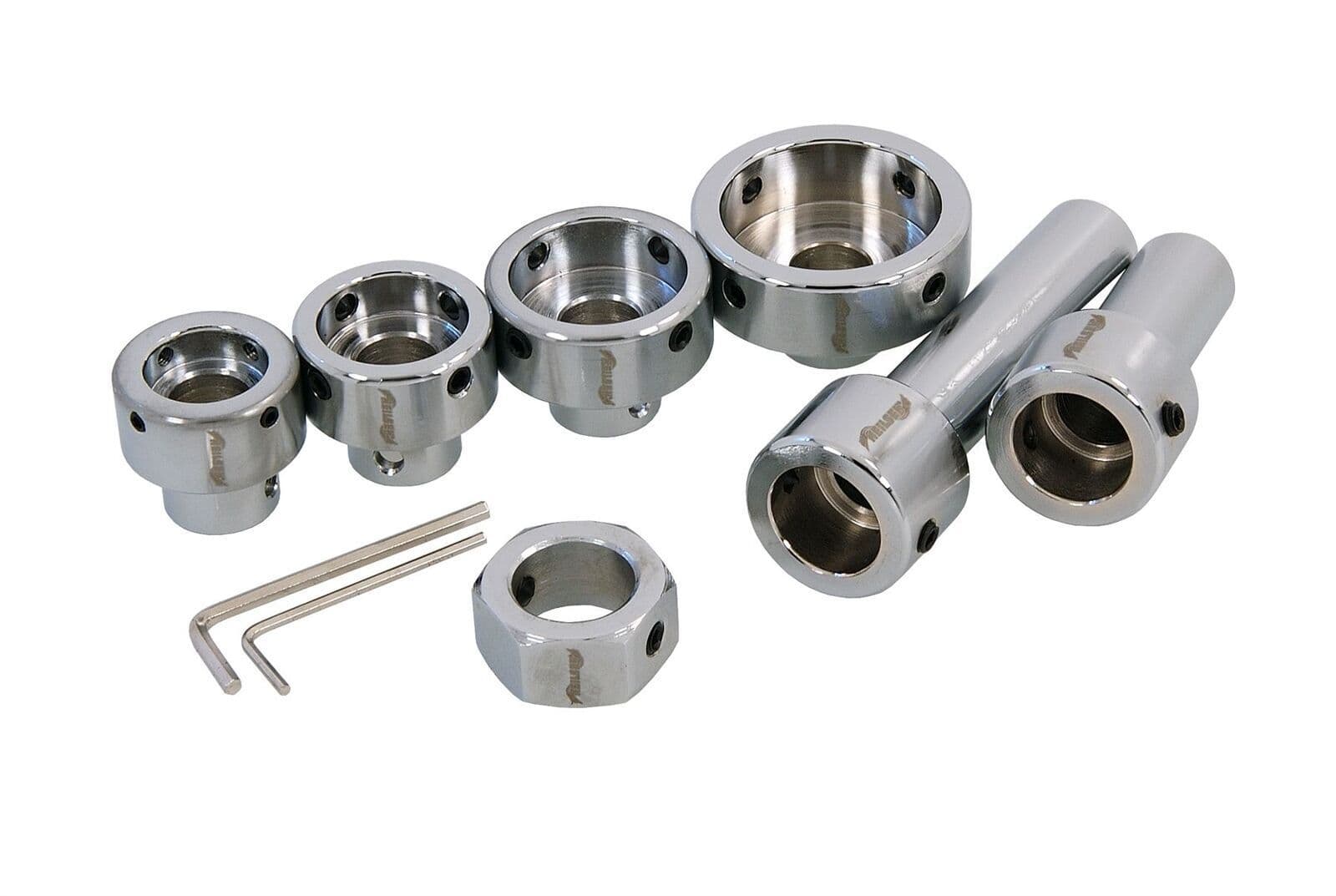 9 Piece Threading Die Adapter Set M3 - M14