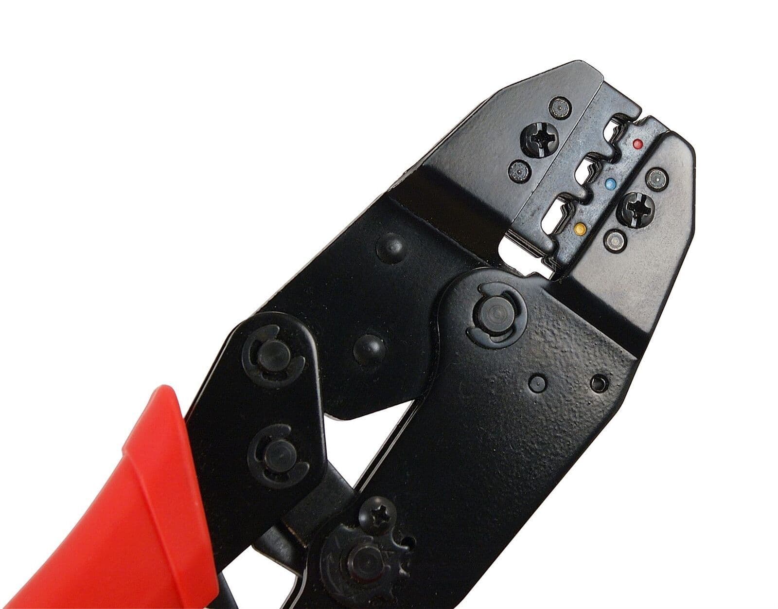 9" Ratchet Crimper Plier Cable Wire Electrical Crimp Tool Terminals ...