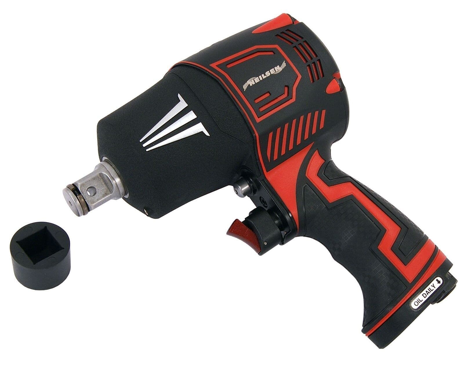 Air Impact Wrench 3/4" Drive Composite Body Twin Hammer Wheel Buzz Gun ...