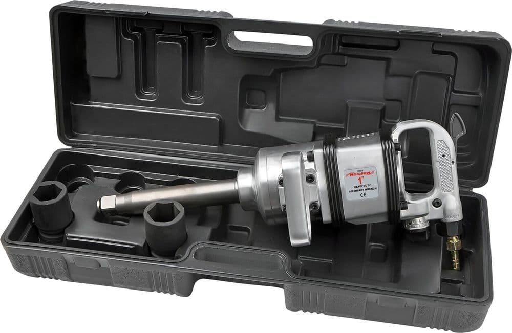 Air Socket Impact Wrench For Compressor 1/2" Bsp 1" Drive Tool Heavy Duty