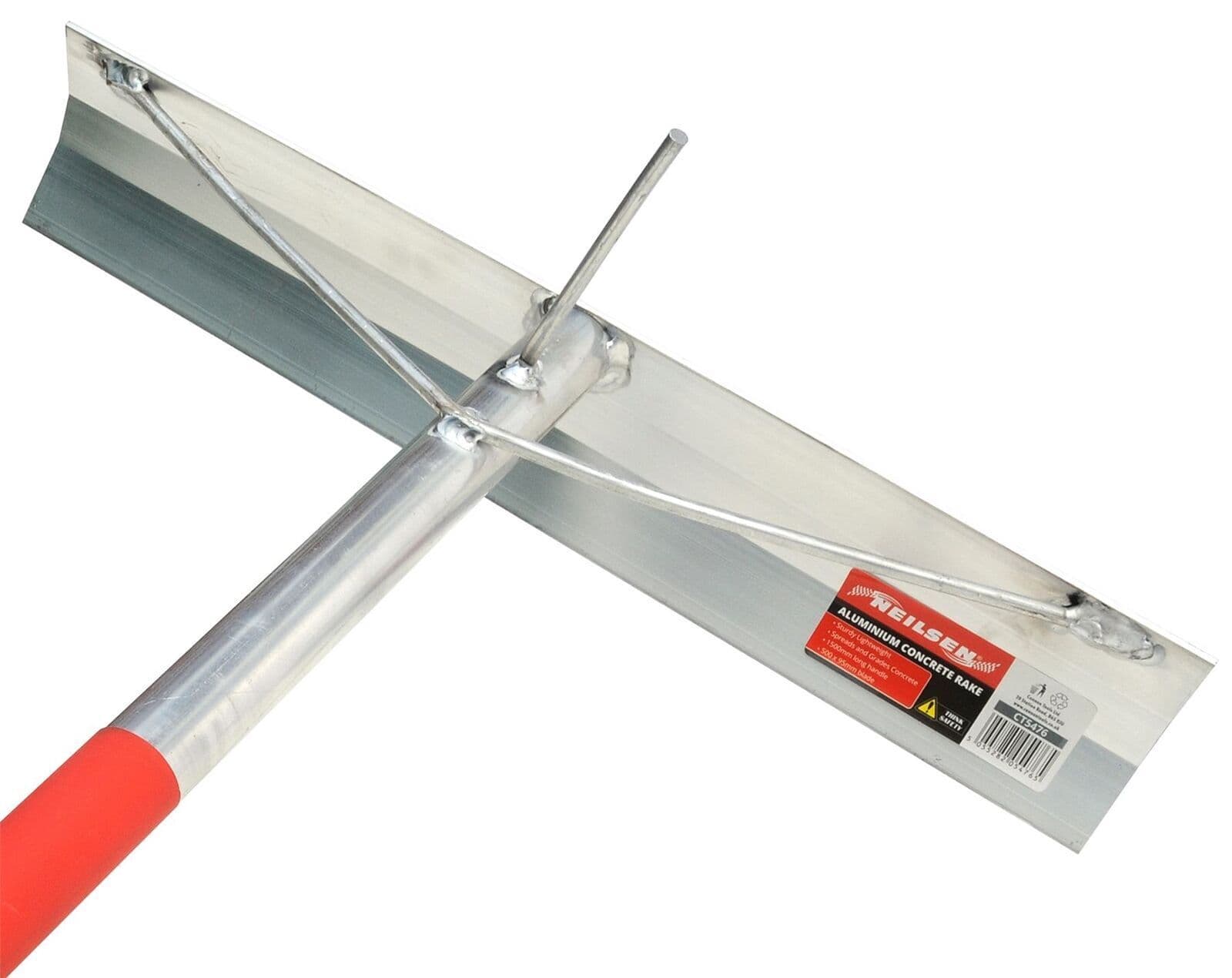 Aluminium Concrete Rake Placer 19 5& x22; X 4& x22; With 60& x22; Long ...