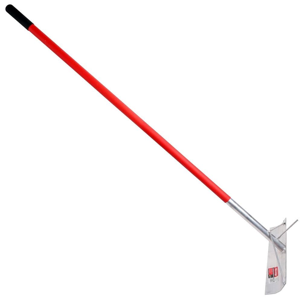 Aluminium Concrete Rake Placer 19 5& x22; X 4& x22; With 60& x22; Long ...