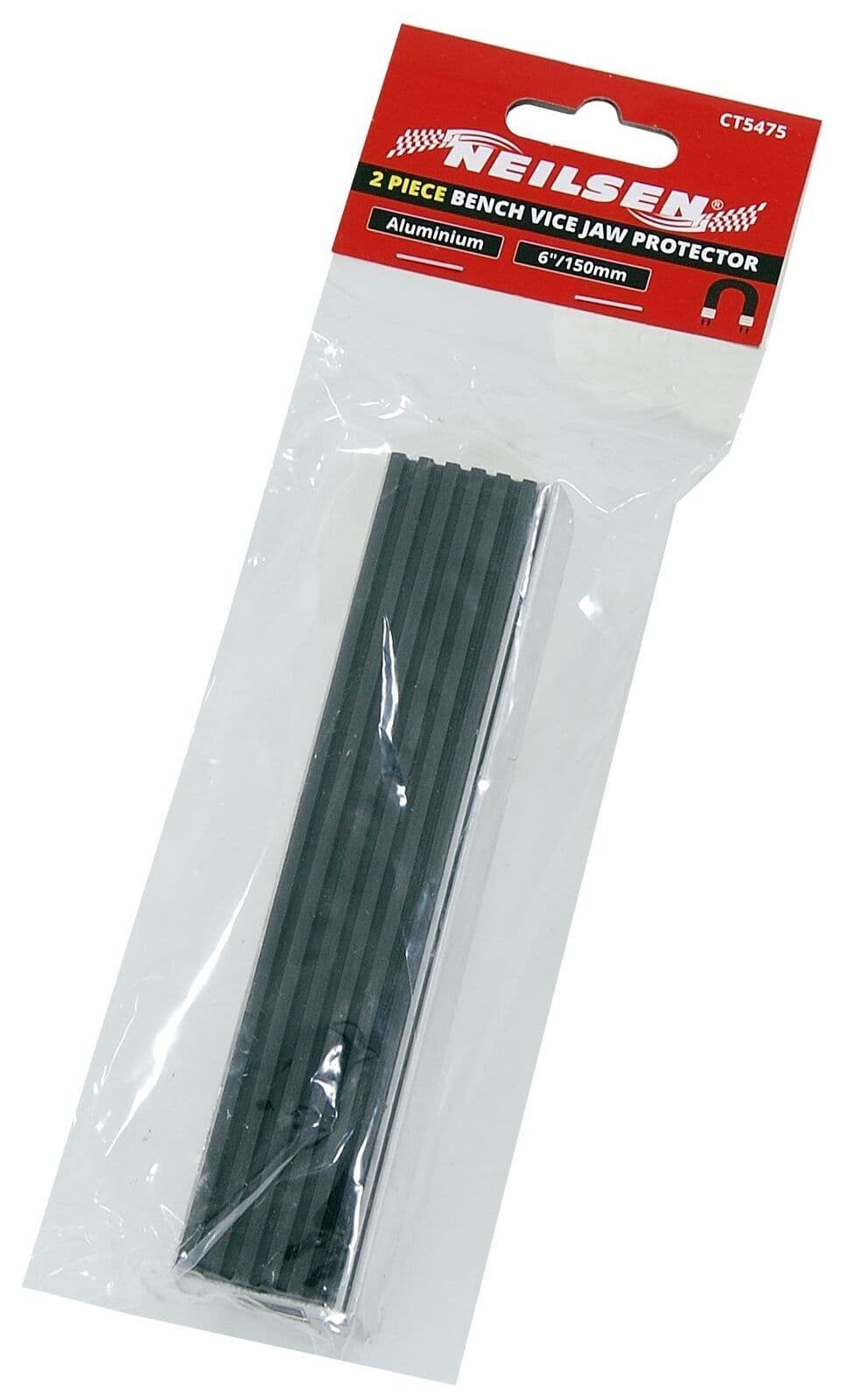 Aluminium Engineers Bench Soft Vice Jaw Protector 150mm 6" 2Pcs