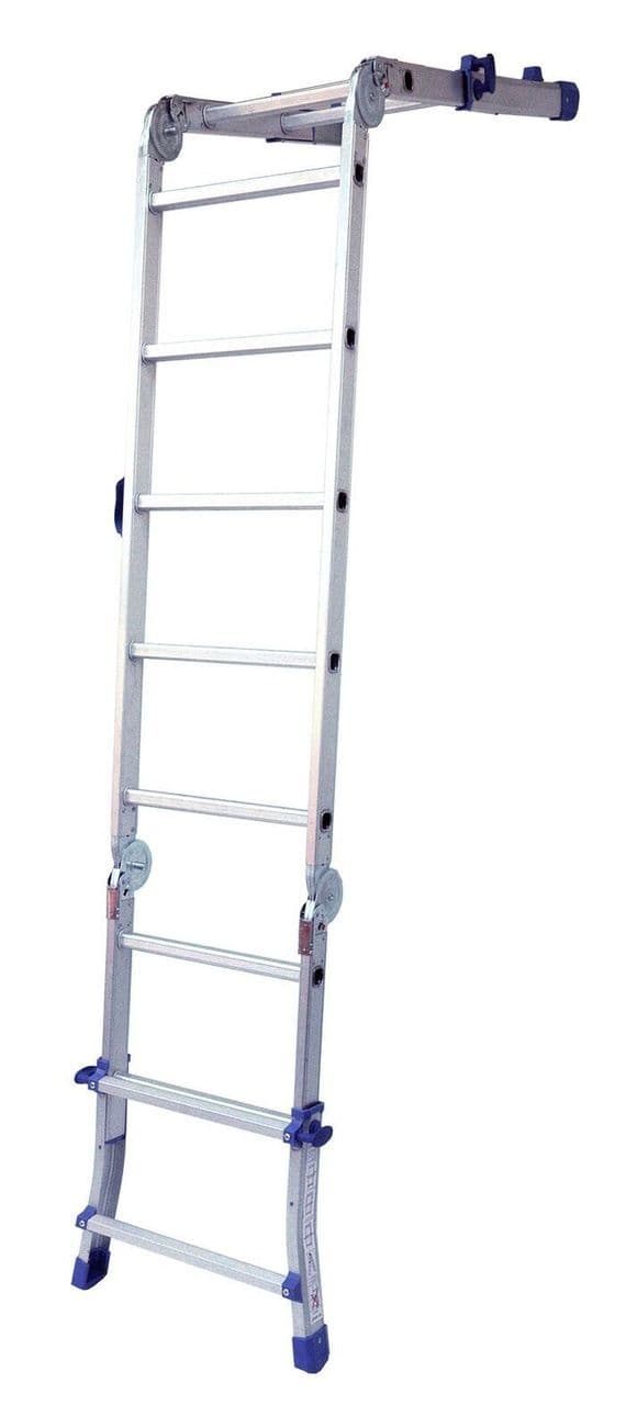 Aluminium Folding Work Platform Step Ladder