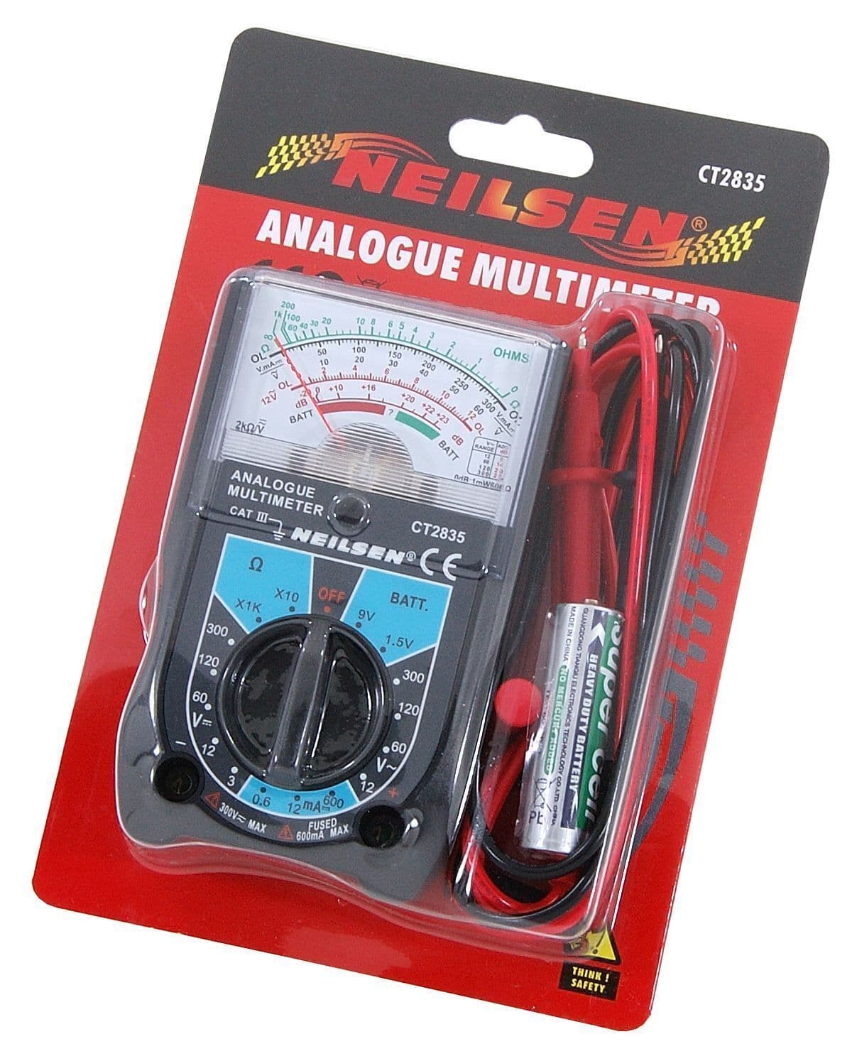 Analogue Multi-Tester Dc & Ac Volt Current & Resistance