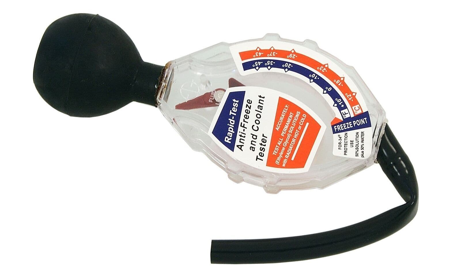 Antifreeze Tester Dial Type Coolant Ethylene Glycol Car Van Radiator