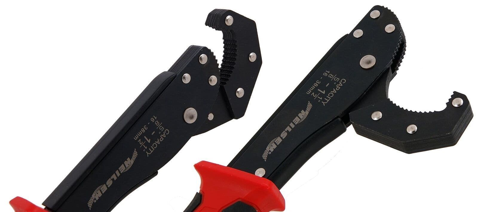 Auto Adjustable Pipe Wrench Ratchet - Spring Loaded Jaw