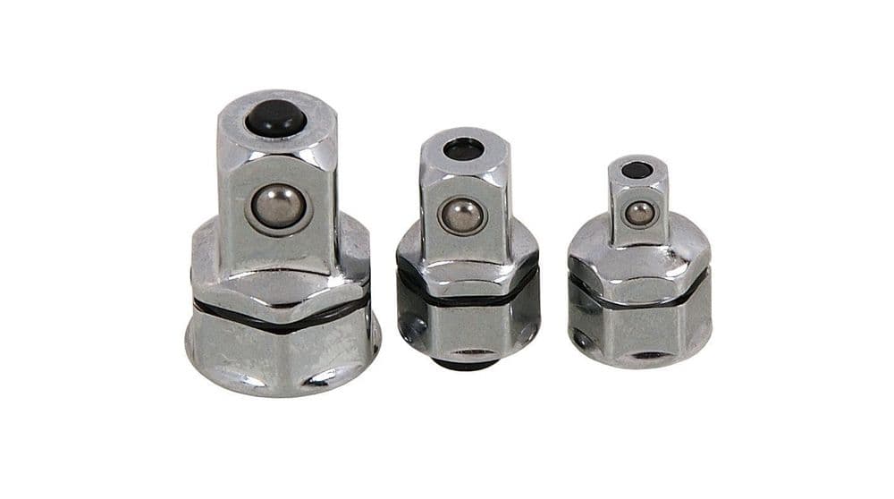 Box Wrench Adapter Set Convert Spanner Into Low Profile Ratchet 1/4" 3/ ...