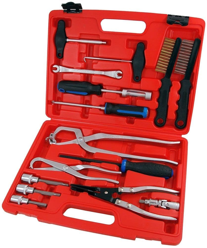 Brake Caliper Service & Maintenance Tool Kit Set Includes Pliers Brush ...