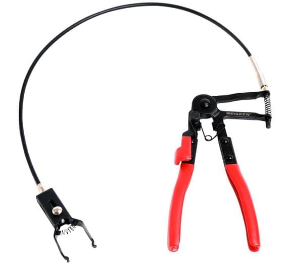 Button Connector Pliers With Flexible Cable