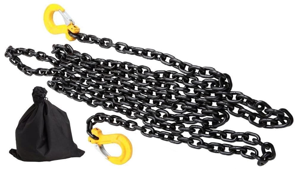 Chain Sling Single Leg With Clevis Sling Hook For Towing 3 15T
