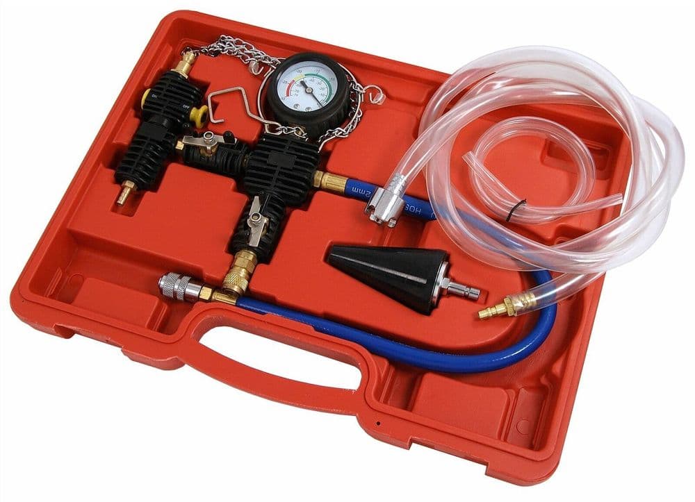 Cooling System Vacuum Purge & Refill Kit Quick Fill Coolant No Air Pockets