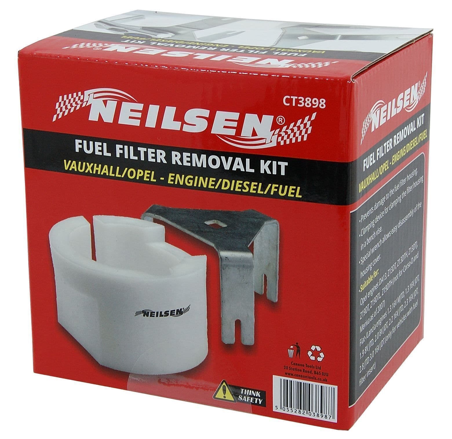 Diesel Fuel Filter Removal Tool For Vauxhall Zafira Vectra Meriva Corsa ...