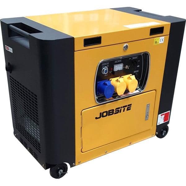 Diesel Generator Single Phase 230 & 110V Job Site With Remote Start