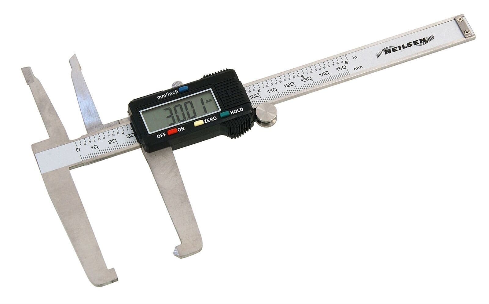 Digital Brake Disc & Drum Caliper 150mm 6"