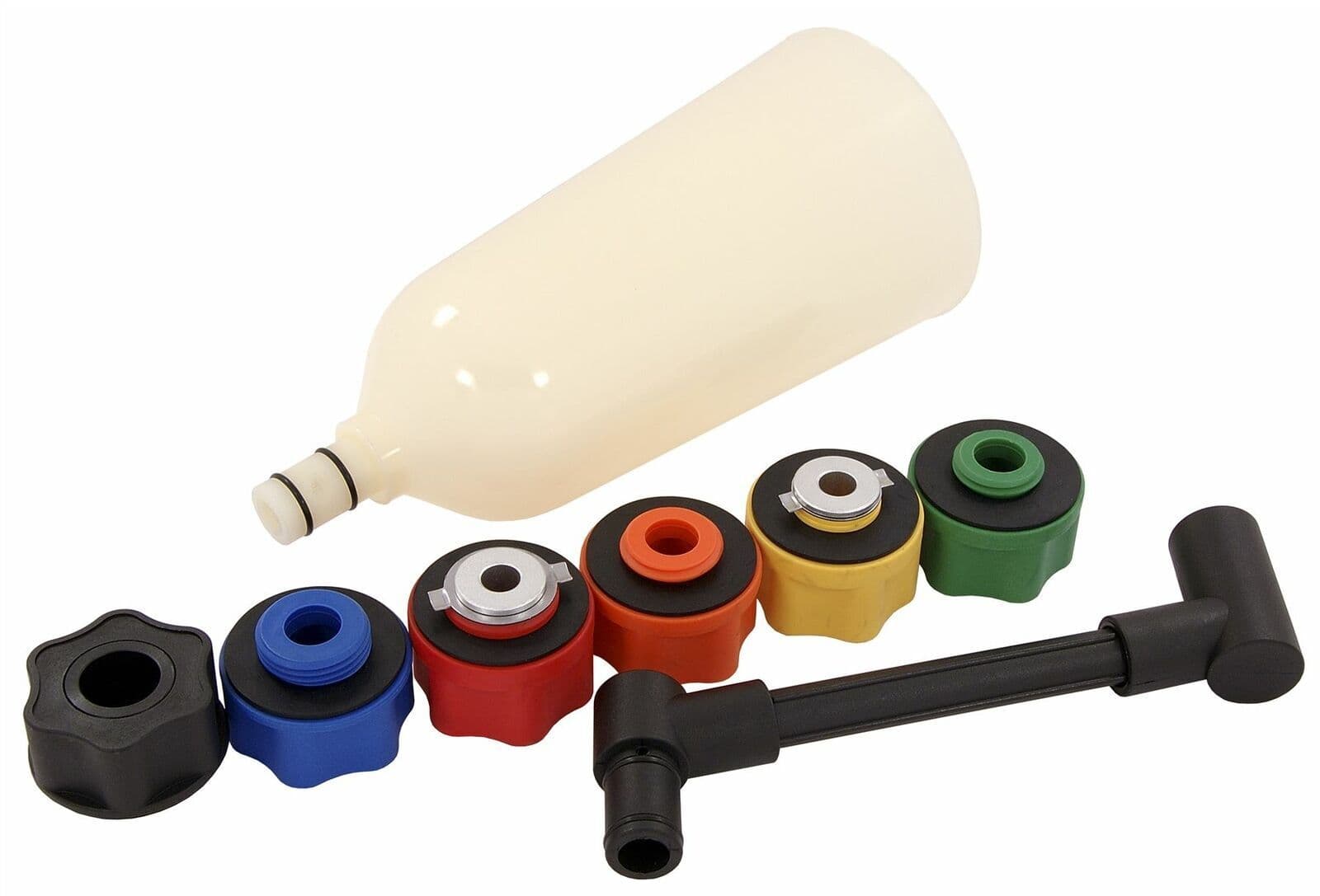 Engine Oil Funnel Filler & Adaptor Set With Swivel Tube Fits Most Cars