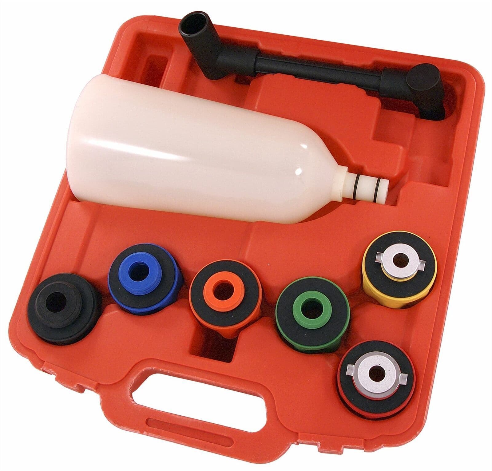 Engine Oil Funnel Filler & Adaptor Set With Swivel Tube Fits Most Cars