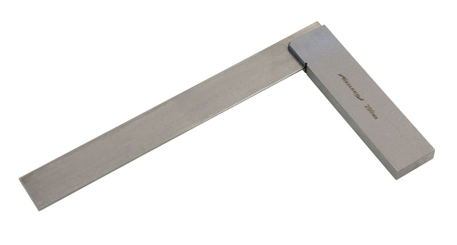 Engineers Metal Set Square 200mm 8 Inch Measuring Tool