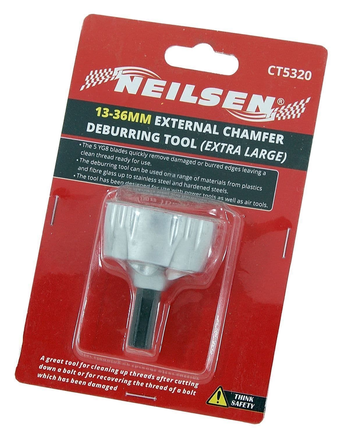 External Chamfer & Deburring Tool 13-36mm - Extra Large