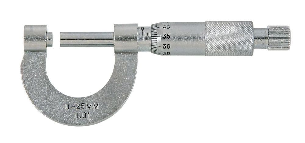 External Micrometer 0-25mm Metric External Outside Micrometer Gauge