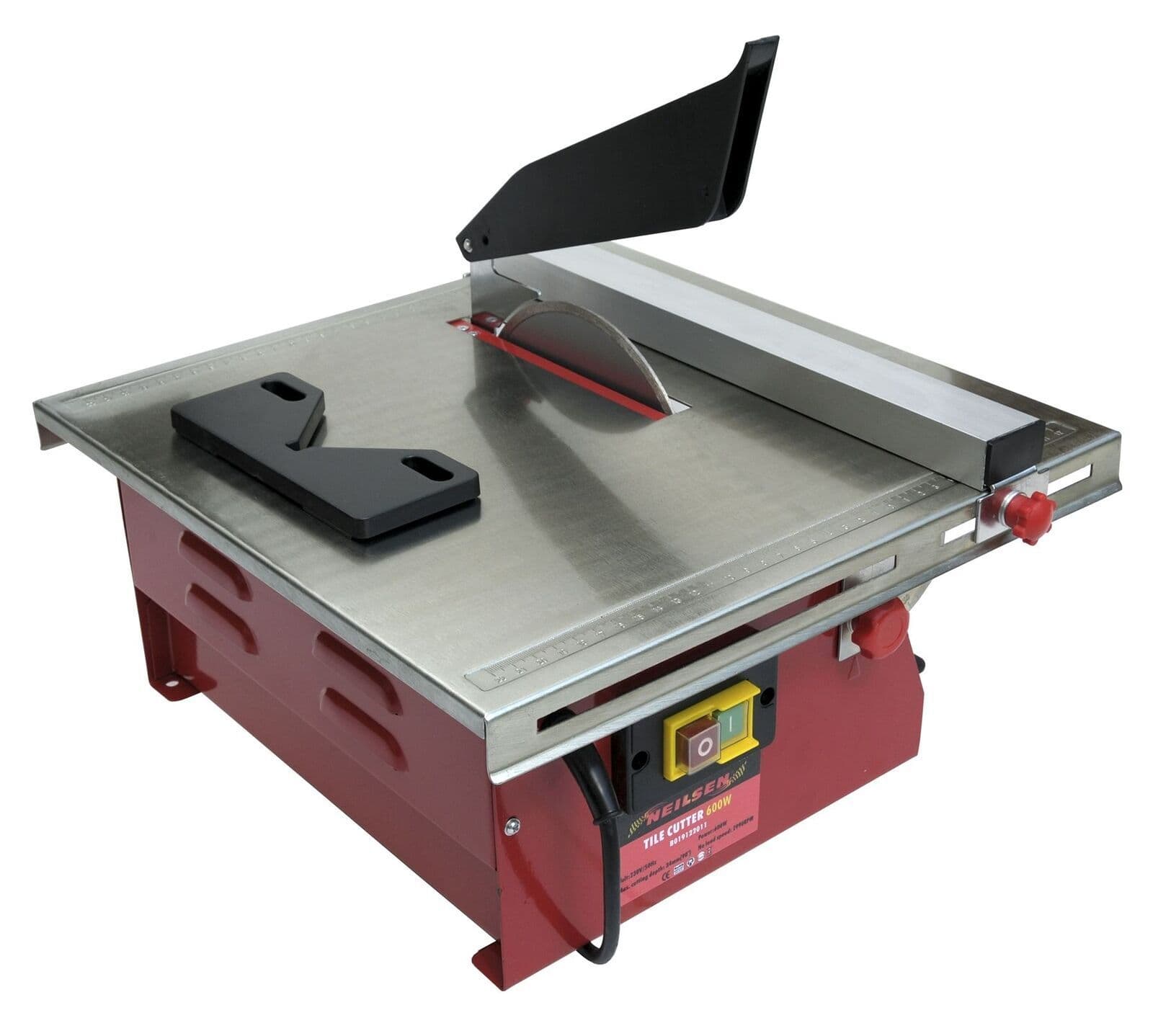 Heavy Duty 600W Electric Wet Tile Cutter Saw With Diamond Blade - 39 X 38Cm
