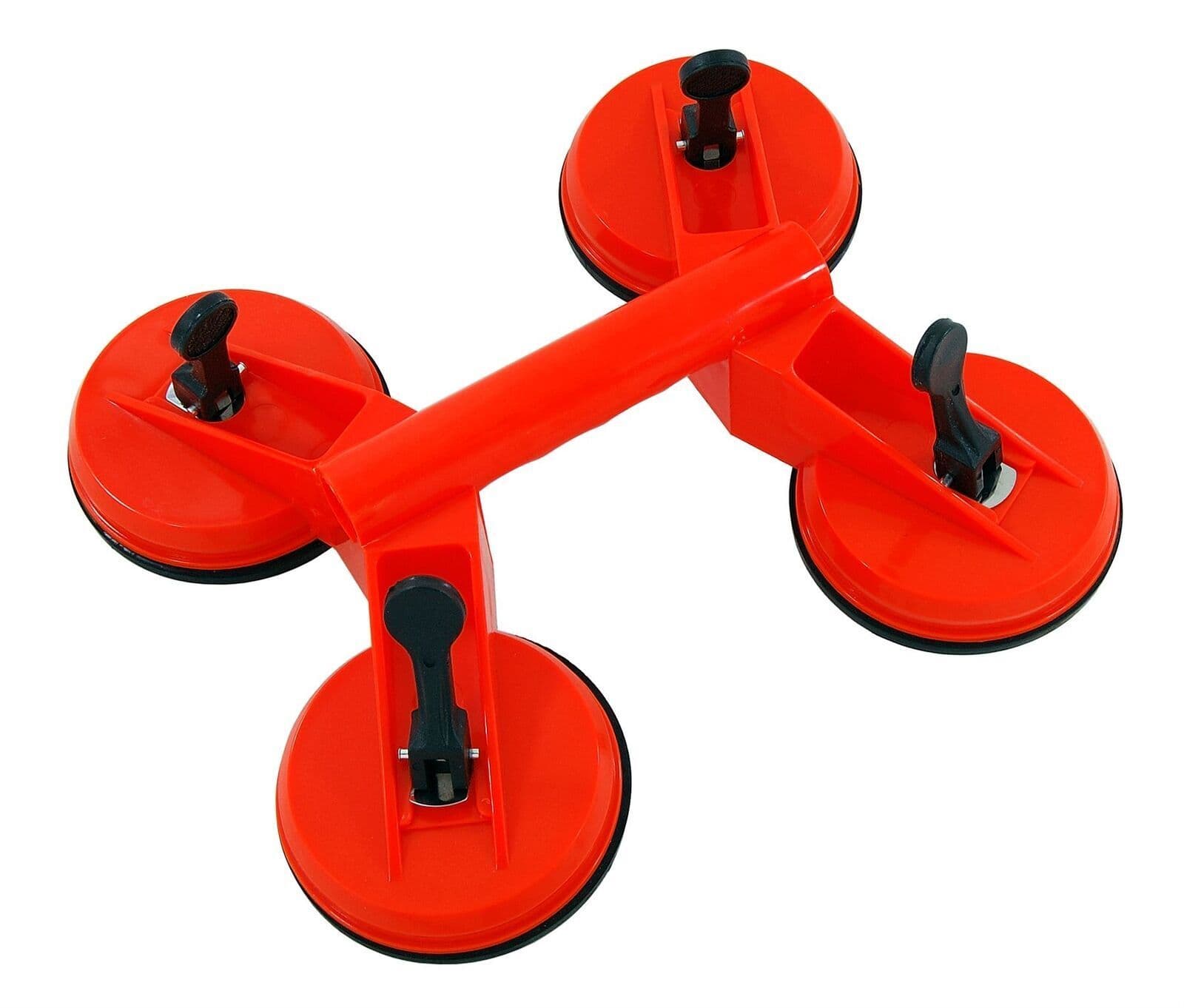 Heavy Duty Dual Double Quad Rubber Suction Cup Glass Lifting Handle Lifter