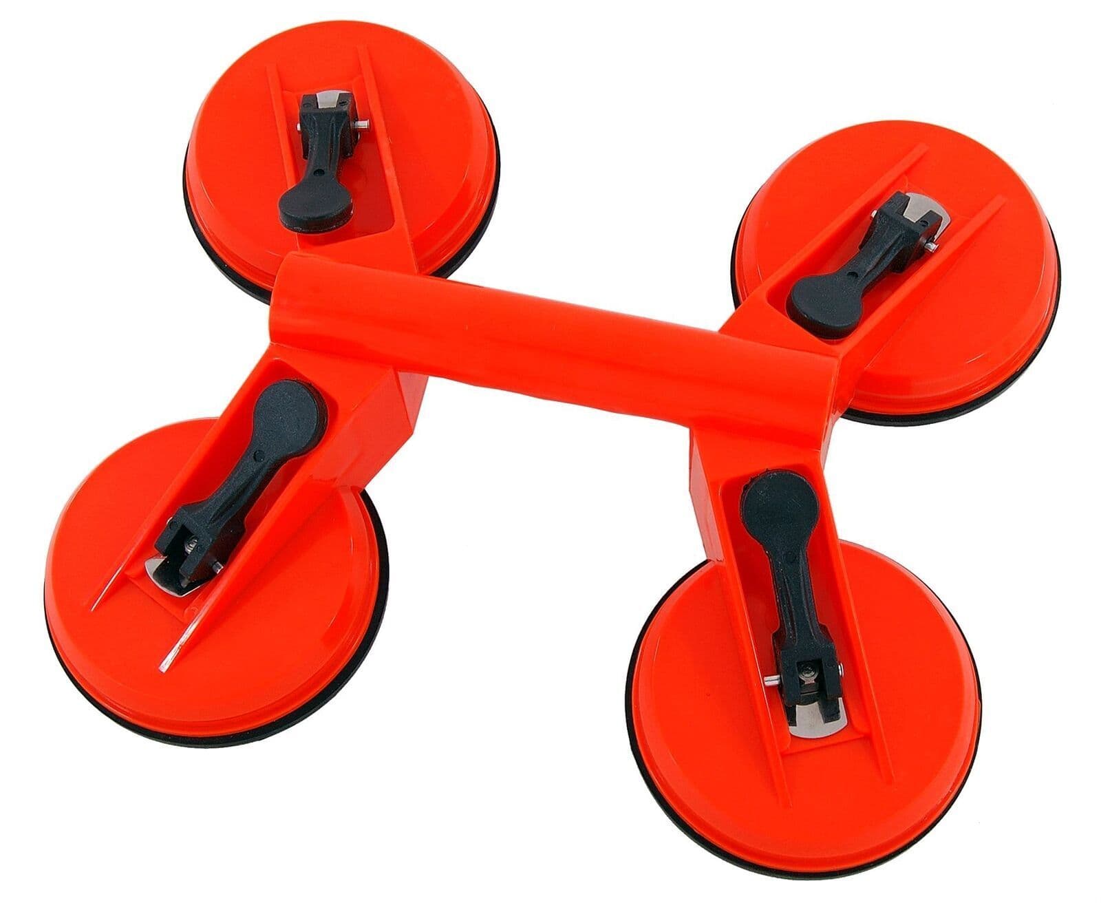 Heavy Duty Dual Double Quad Rubber Suction Cup Glass Lifting Handle Lifter