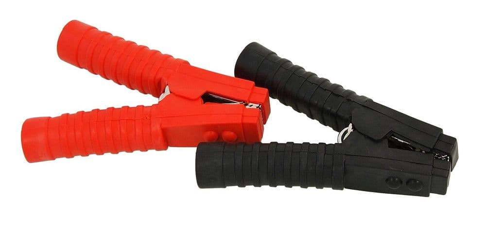 Heavy Duty Jump Lead Clips - 600A Large Size 155mm