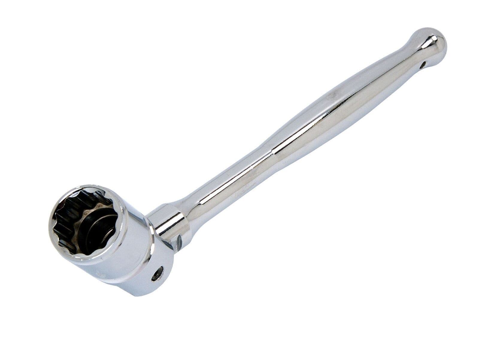 Heavy Duty Ratchet Scaffold Spanner 21mm & x28;7/16& x29; Hardened ...