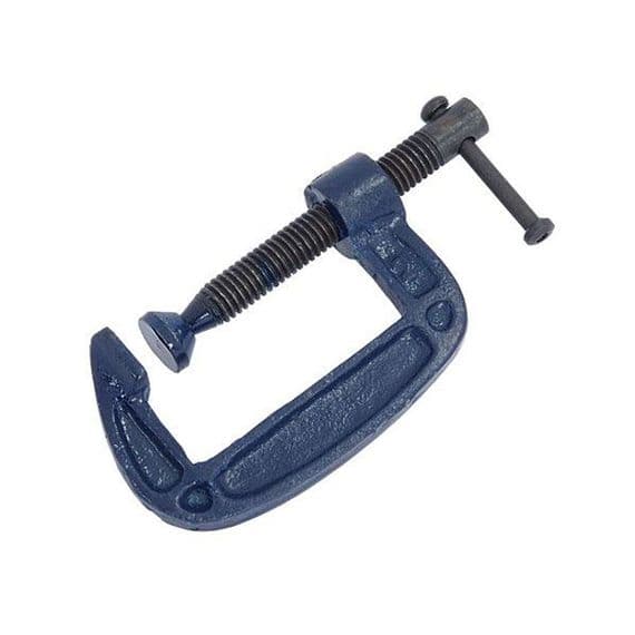 Heavy Duty Steel Frame Reinforced Welding Work G-Clamp 50mm 2"