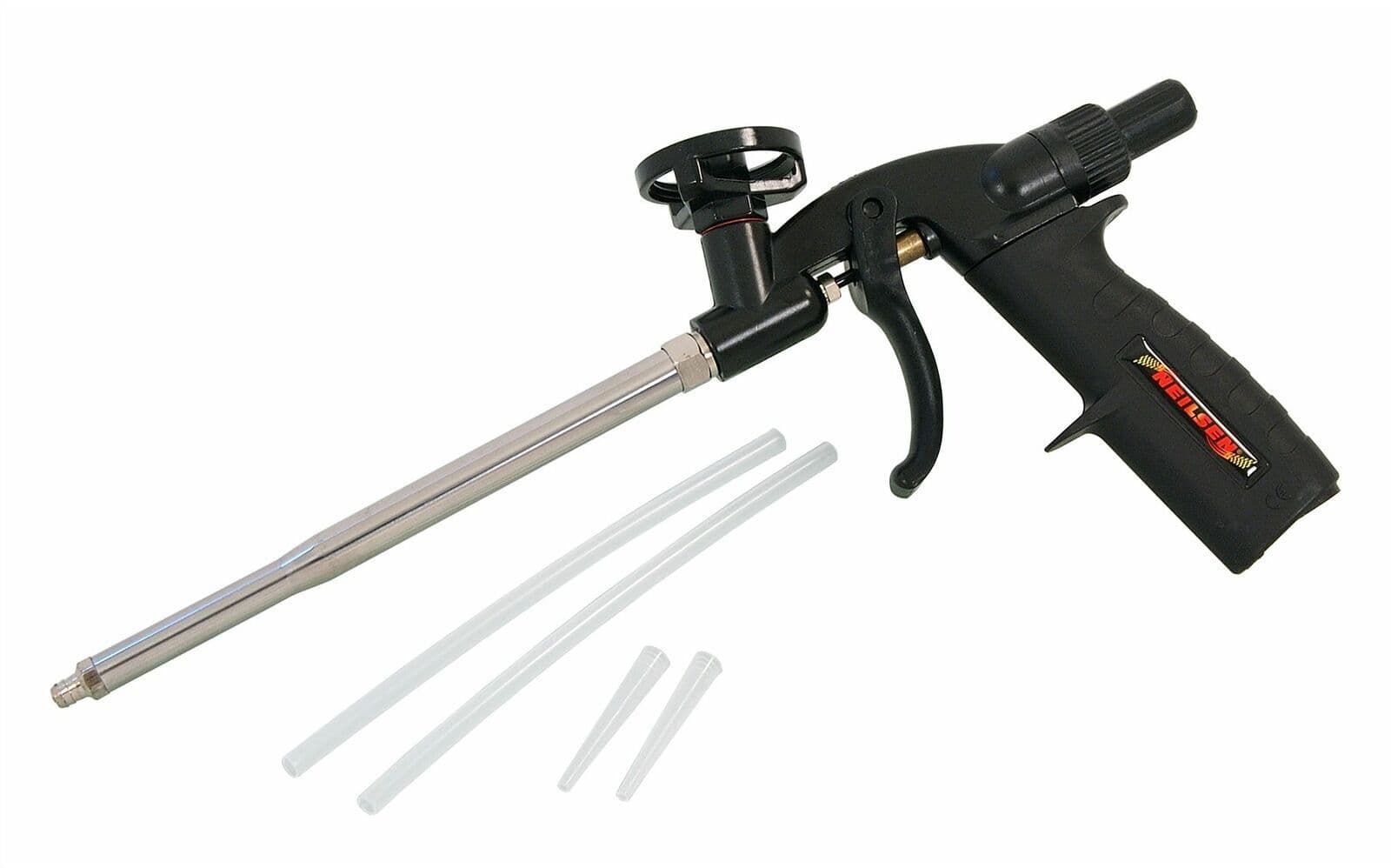 Heavy Duty Teflon Foam Gun Applicator 10Pc Expanding Nozzle Set