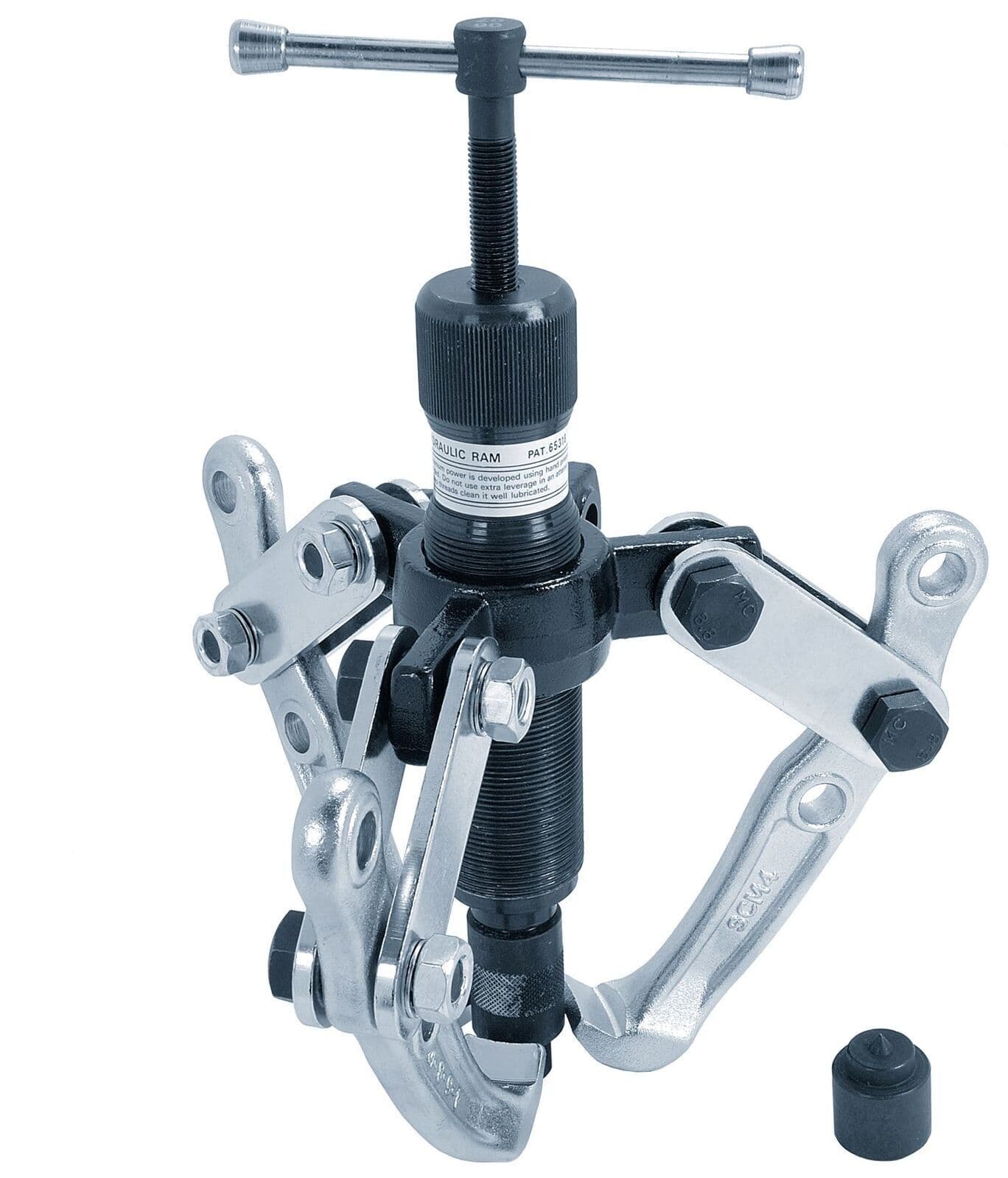 Hydraulic 6 Way 10 Ton Gear Jaw Puller Hub Flange Bearing Puller