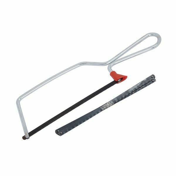 Junior Hacksaw 6" Chrome Plated Frame With Finger Guard