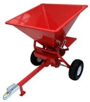Lawn Fertilizer Spreader Atv Pull Tow Behind Grass Seed Salt 350Lb