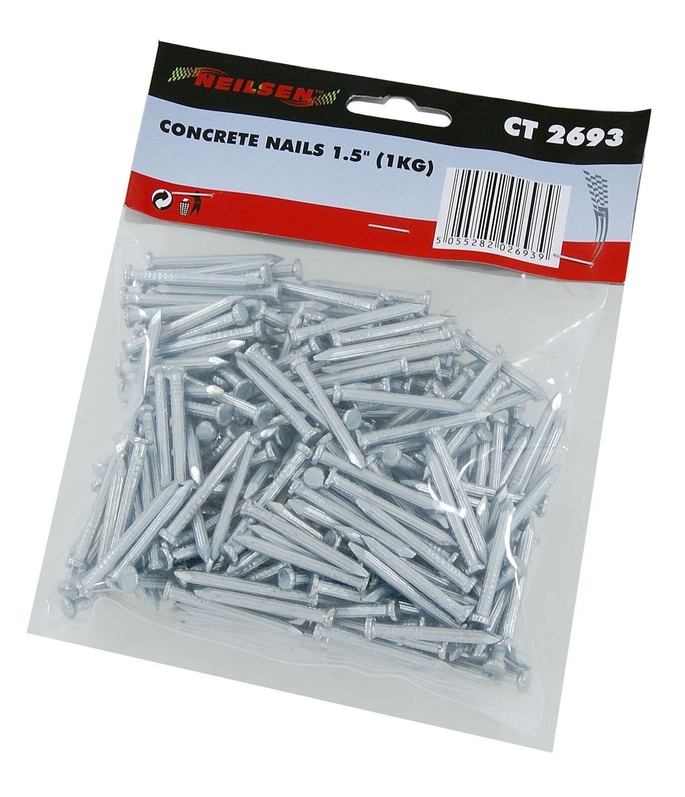 Masonry Concrete Nails 1 5" 1 Kg