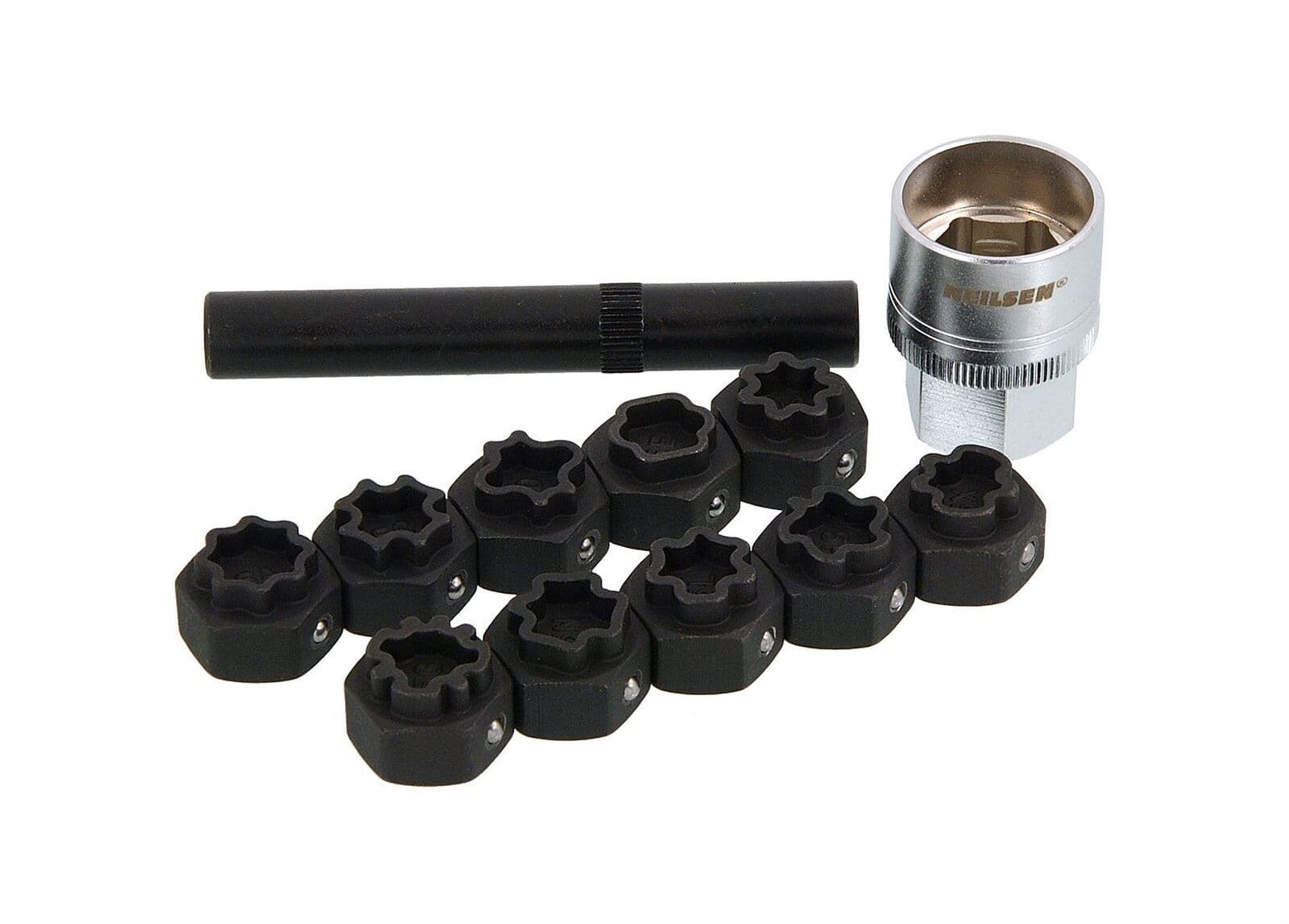Mercedes Benz Locking Wheel Nut Remover Installer 12Pcs Master Kit